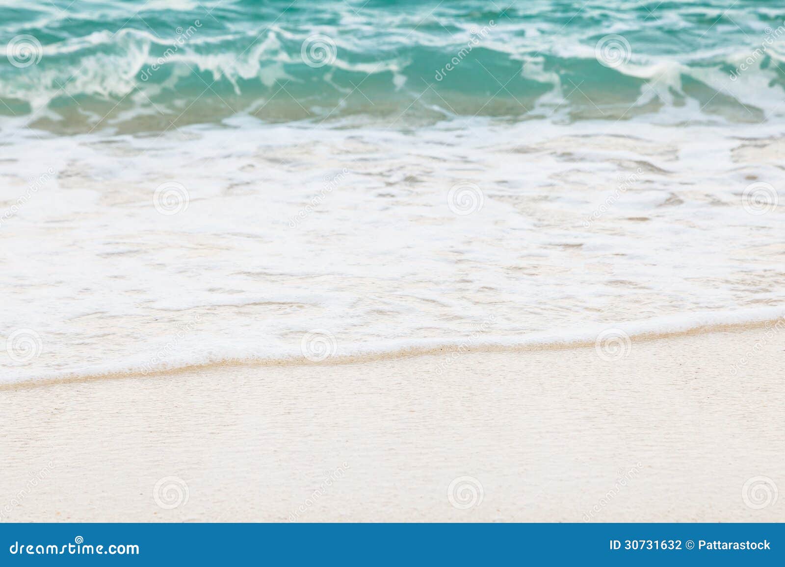 Close Up of Wave Spread on the Beach Stock Photo - Image of closeup ...