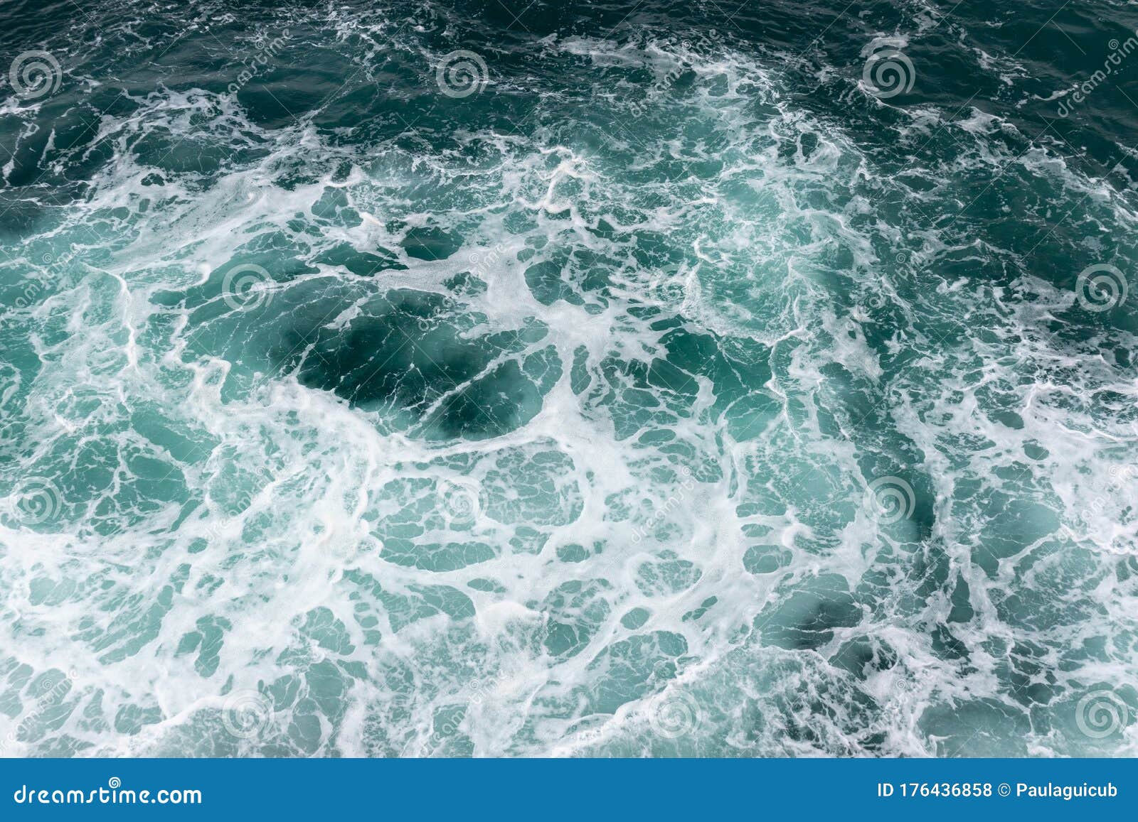 Close Up of the Waves of the Sea from Above Stock Photo - Image of ...