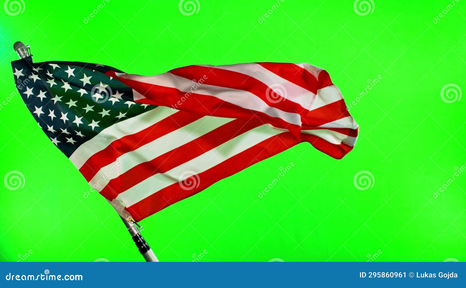 Close Up Of Waving American Flag Stock Video Video Of Country Slomo
