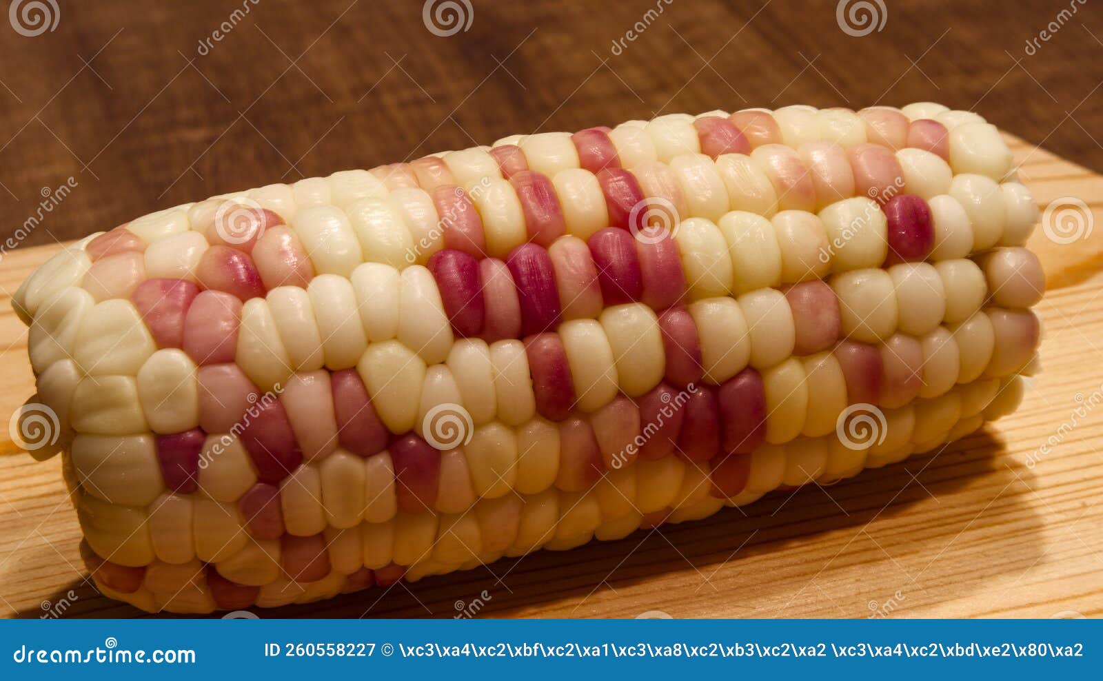Healthy and Colorful Vegetable : Waxy Corns Stock Image - Image of ...