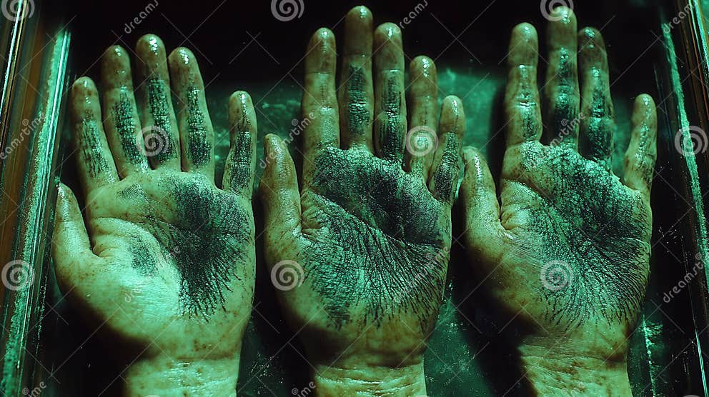 Close-up of Weathered Hands with Intricate Details Stock Image - Image ...