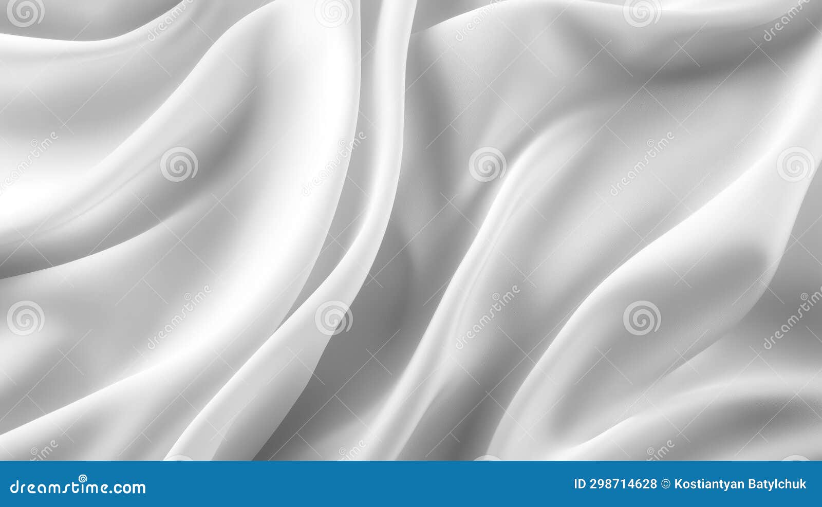 Close Up of White Fabric with Very Smooth Design on it. Generative AI ...