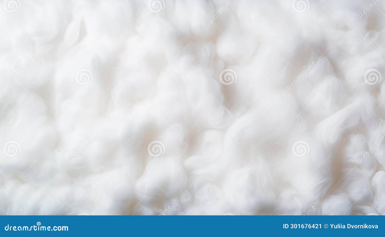 Close-up of White Fluffy Cotton Background, Abstract Luxury Wadding ...