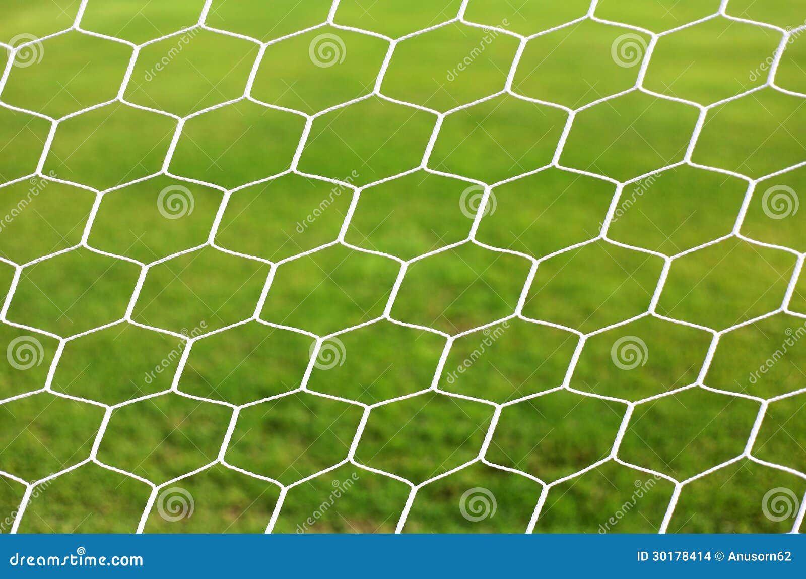 Close Up on White Football Net Stock Photo - Image of championship ...