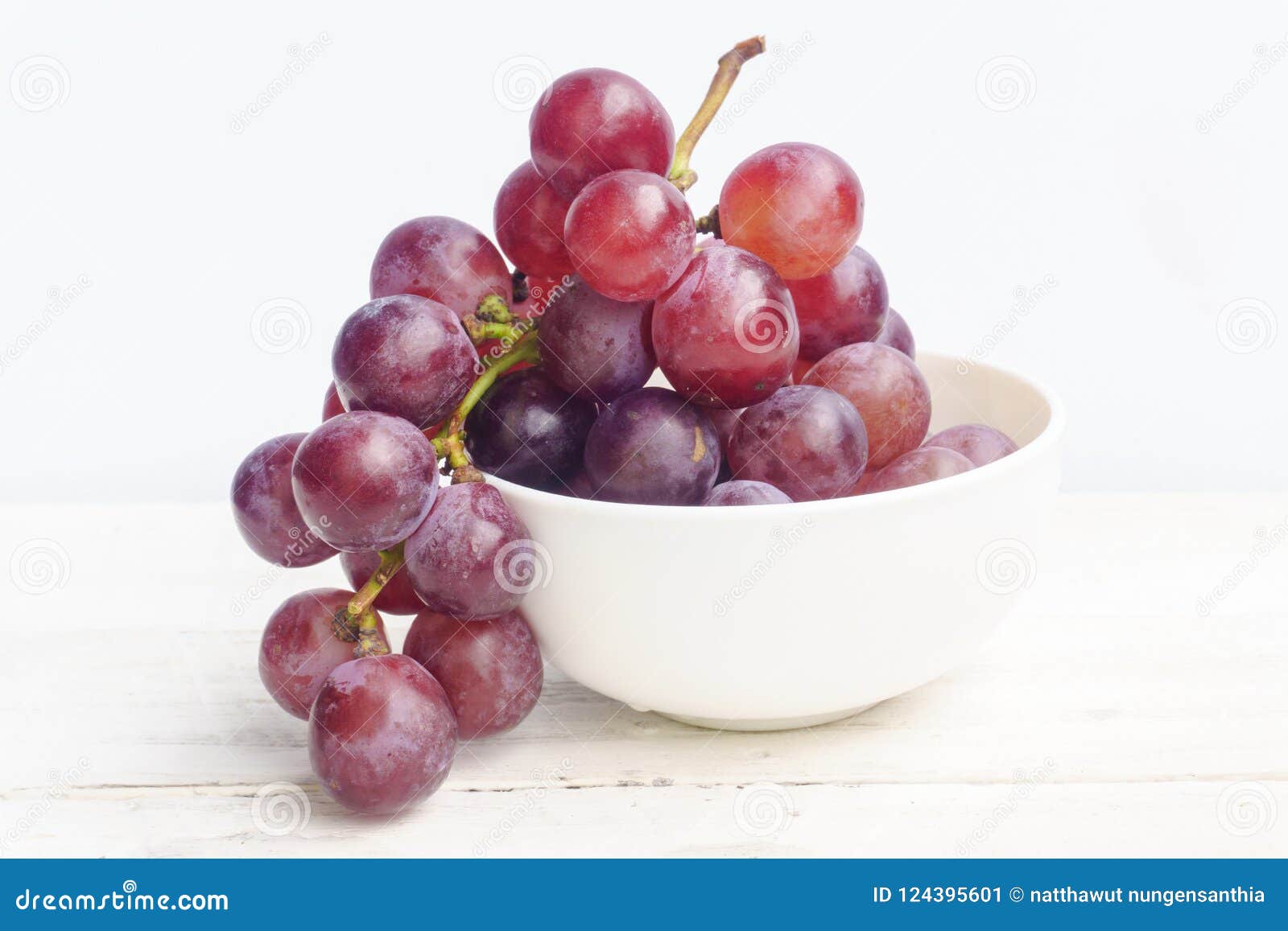 Close Up of White Grape Bowl Stock Image - Image of natural, nutrition ...