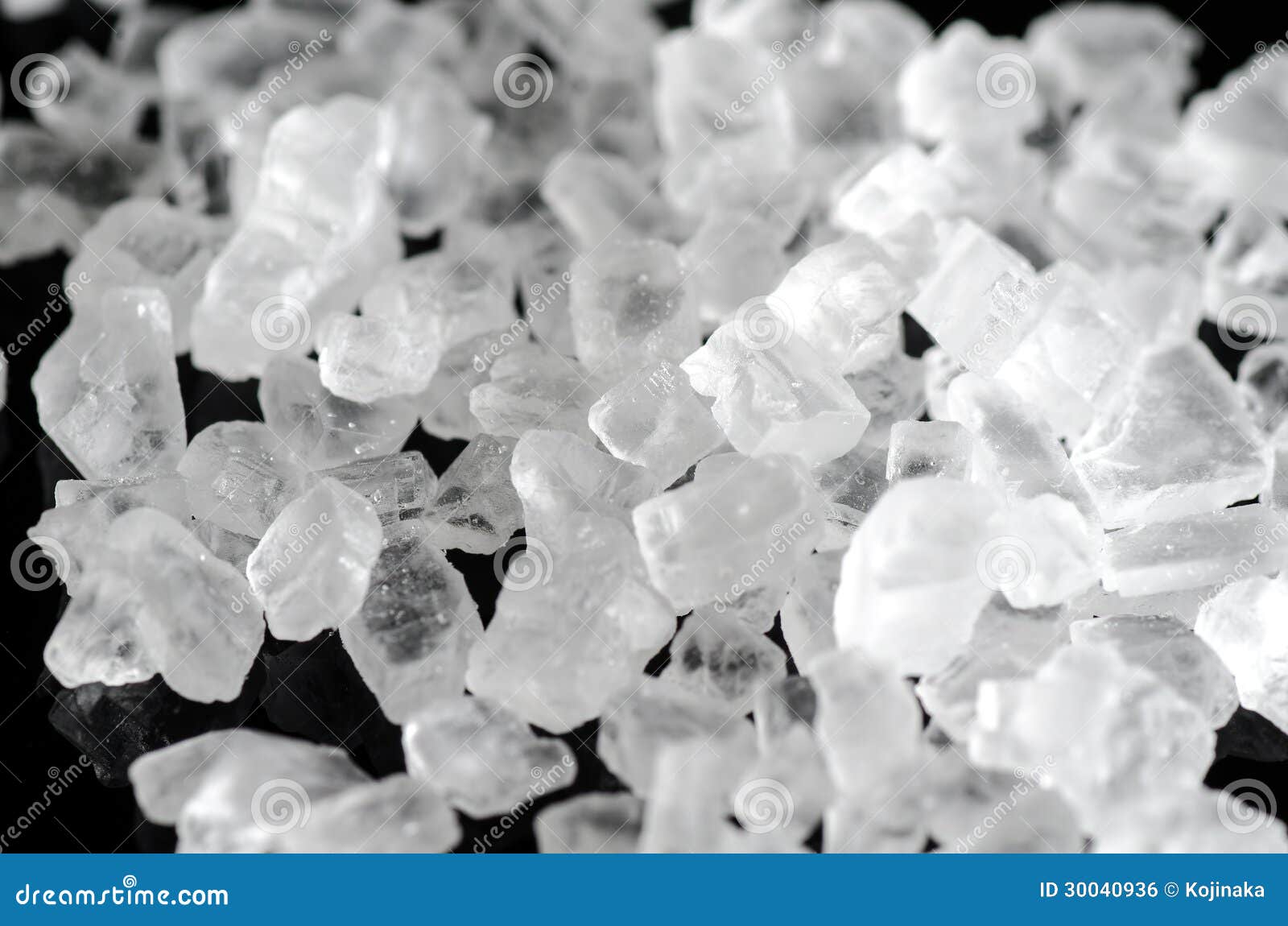 White Himalayan rock salt. stock photo. Image of additive - 30040936