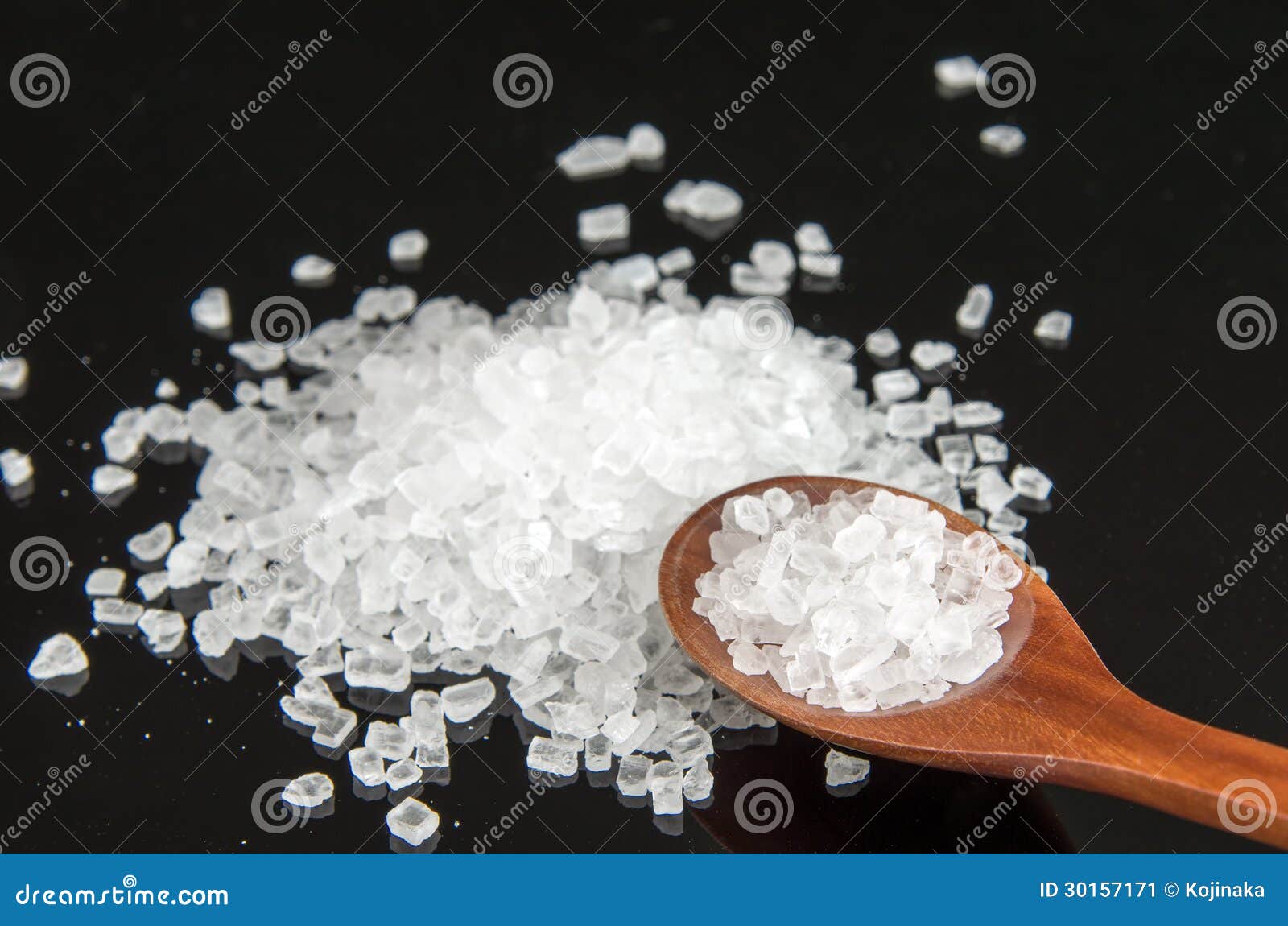 White Himalayan rock salt. stock image. Image of white - 30157171