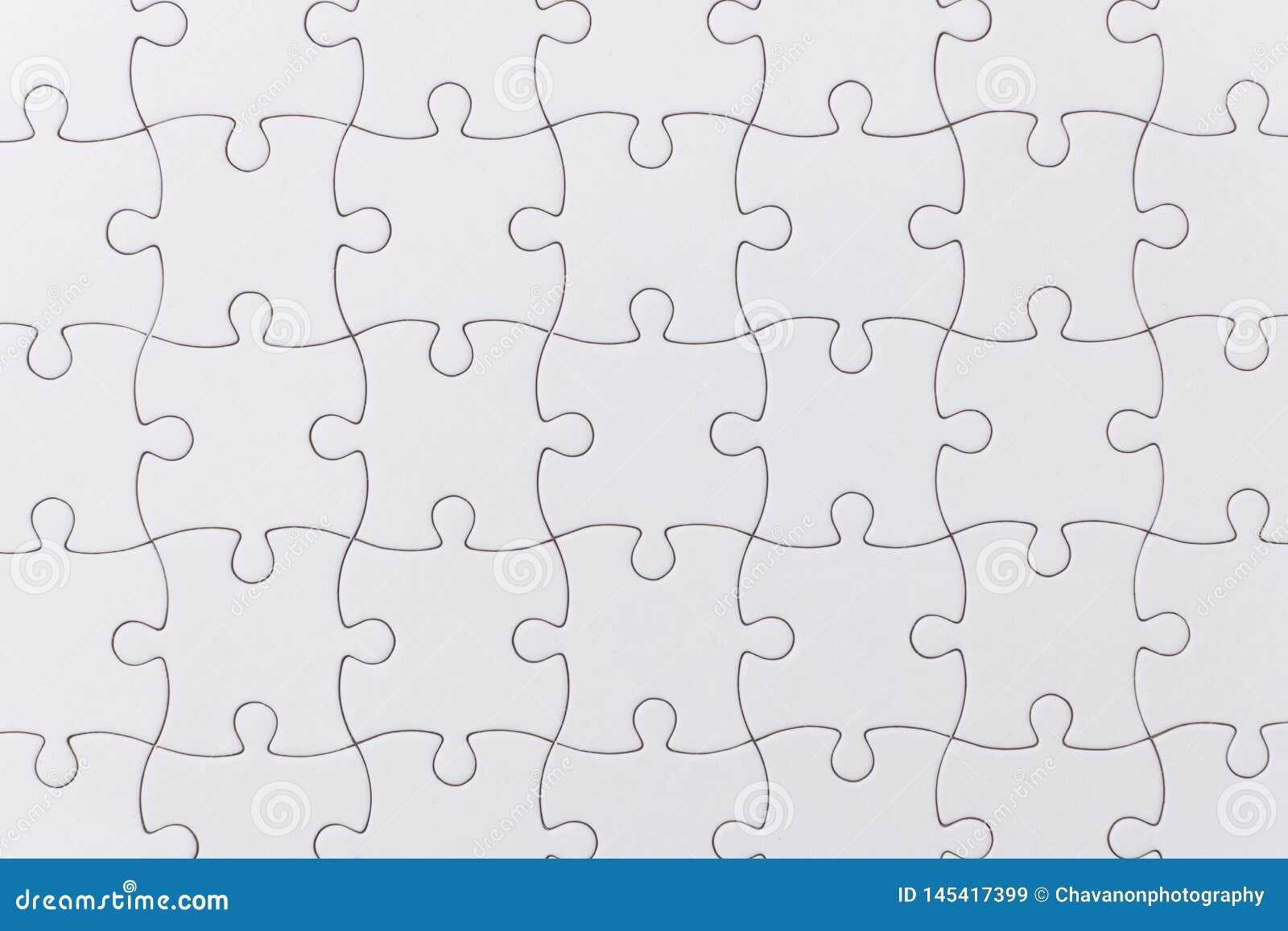 Close Up White Jigsaw Puzzle Texture Stock Image - Image of shape ...