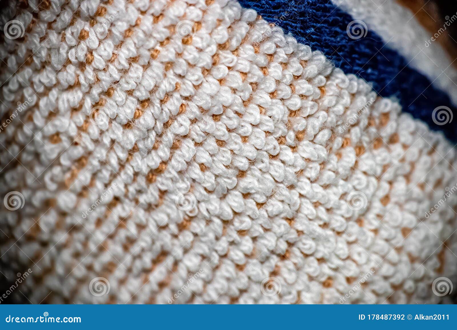 Close Up of a White Kitchen Rag Stock Photo - Image of background ...