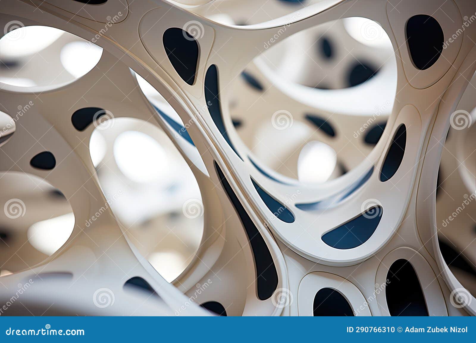 A Close Up of a White Object Stock Illustration - Illustration of round ...