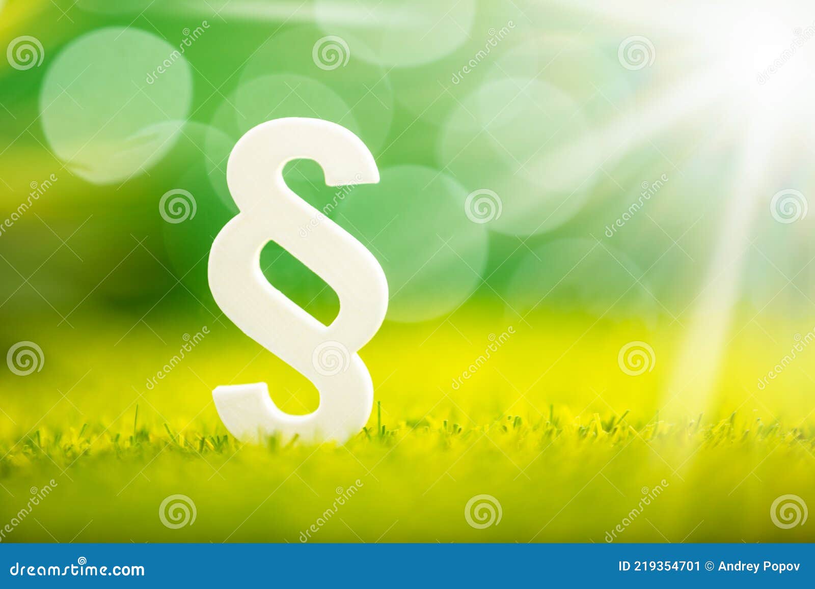 White Paragraph Symbol on Grass Stock Image - Image of legal, outdoors ...