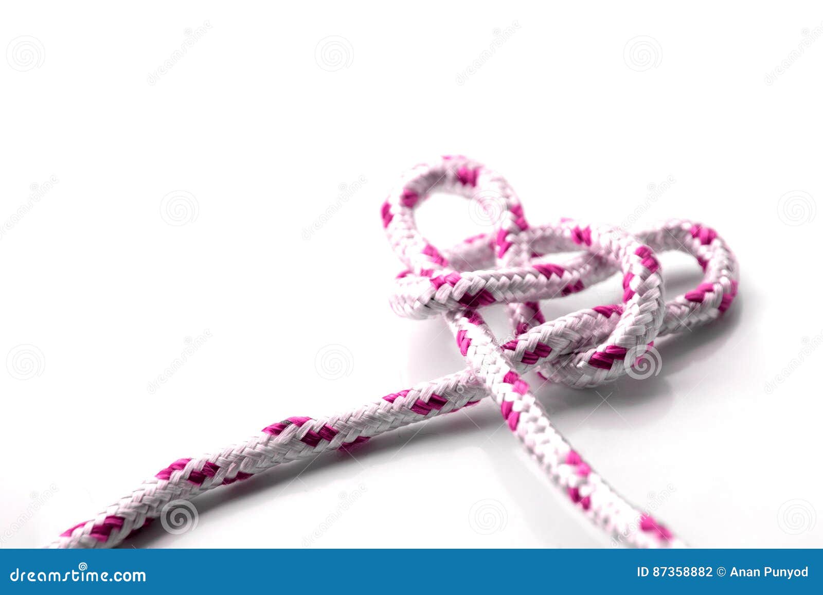 Pink Rope Royalty-Free Stock Image | CartoonDealer.com #34131190