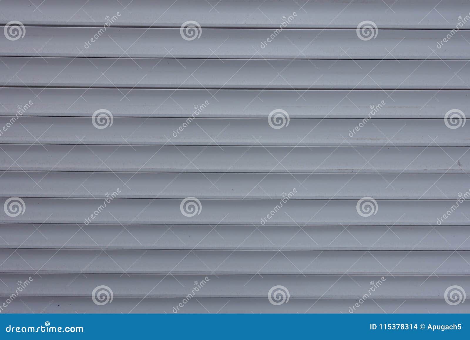 Closeup of White Plastic Roller Shutter Stock Photo - Image of exterior ...