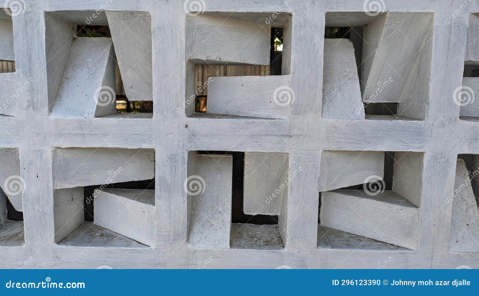Close Up of White Ventilation Blocks Stock Photo - Image of blocks ...