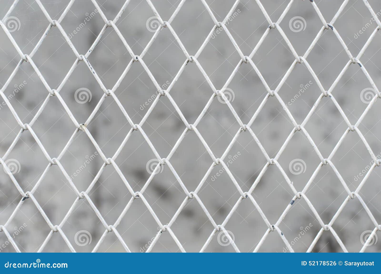 Close-up White Wire Mesh Fence Stock Photo - Image of steel, pattern ...