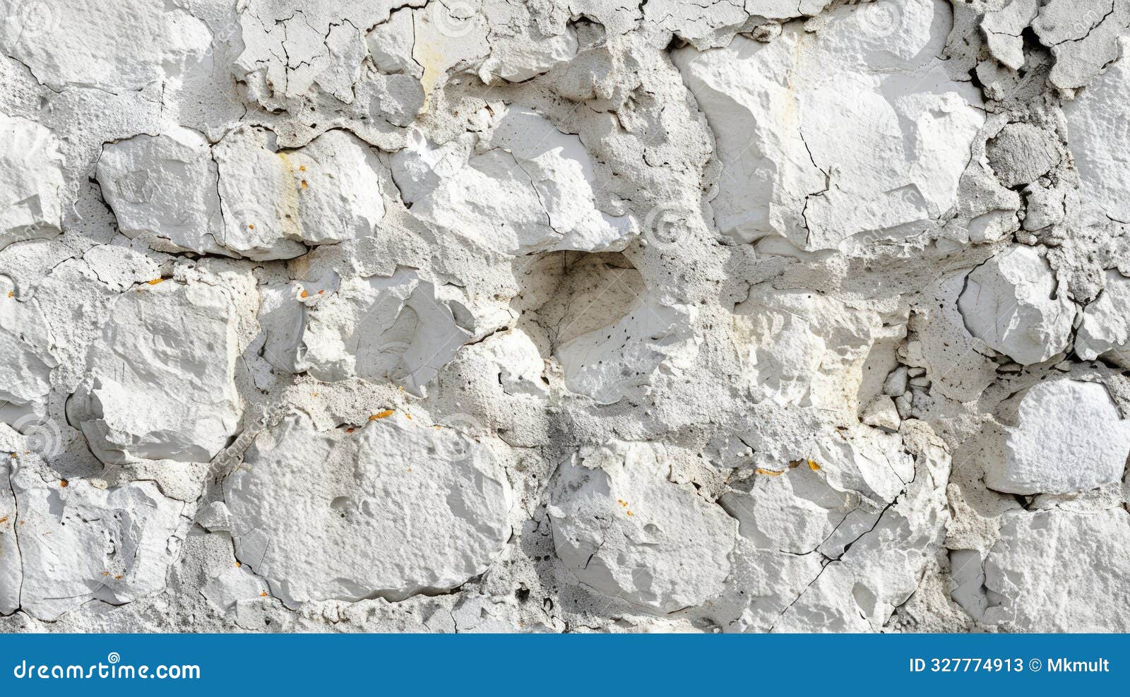 Whitewashed Stone Wall Royalty-Free Stock Image | CartoonDealer.com ...