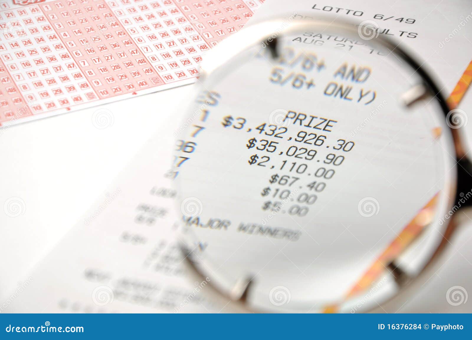 Close-up winning number stock photo. Image of macro, pick - 16376284