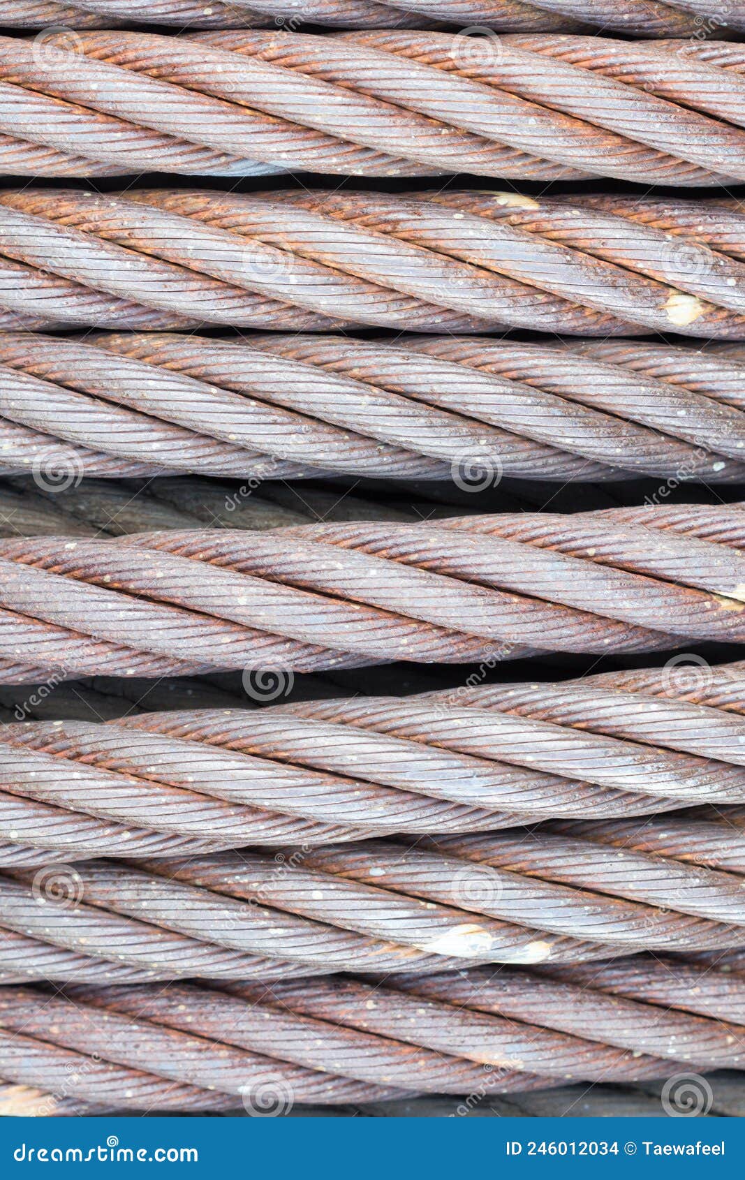 Close Up Wire Rope Background, Art Pattern Stock Photo - Image of ...