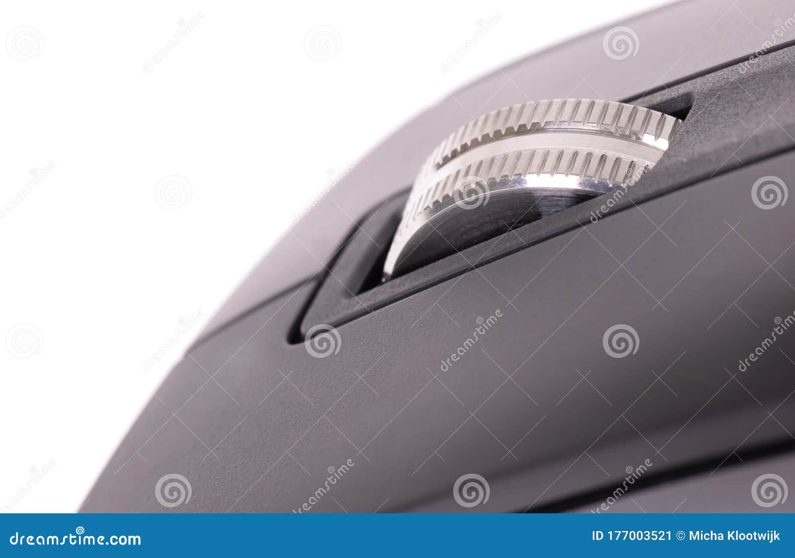 Close Up Wireless Computer Mouse Stock Image - Image of wheel, close ...