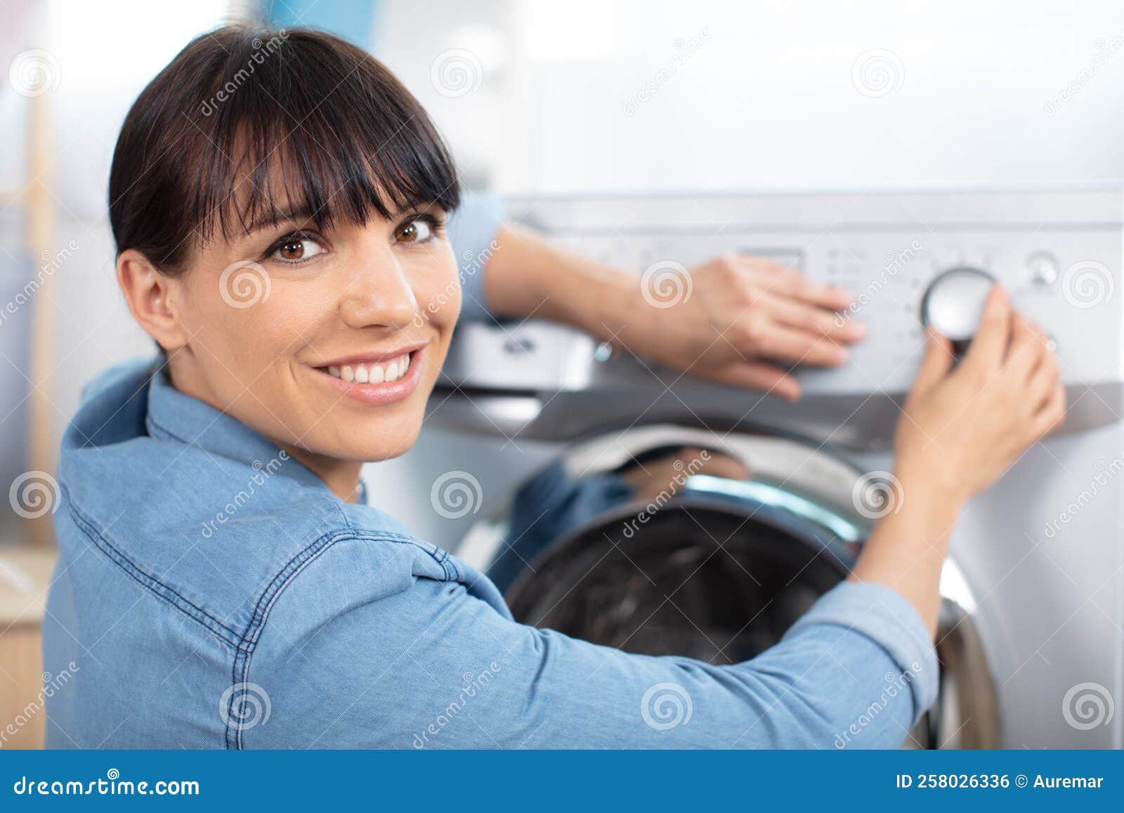 Close Up Woman Hand Adjusting Washing Machine Stock Photo - Image of ... Close Up Woman Hand Adjusting Washing Machine Stock Photo - Image of ...