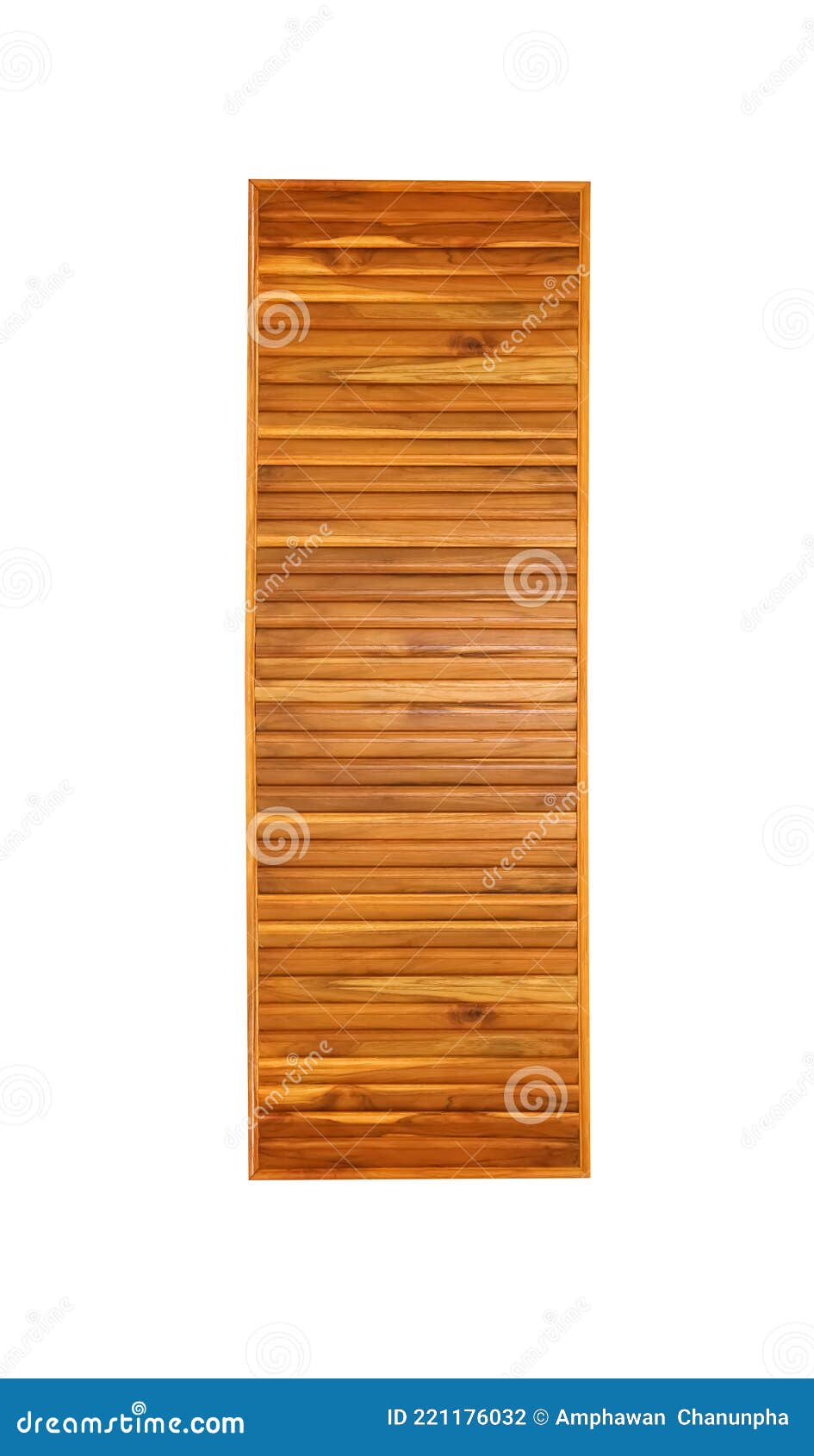 Wood Broad Frame In Rectangle Shape Patterns Brown Border Isolated On ...