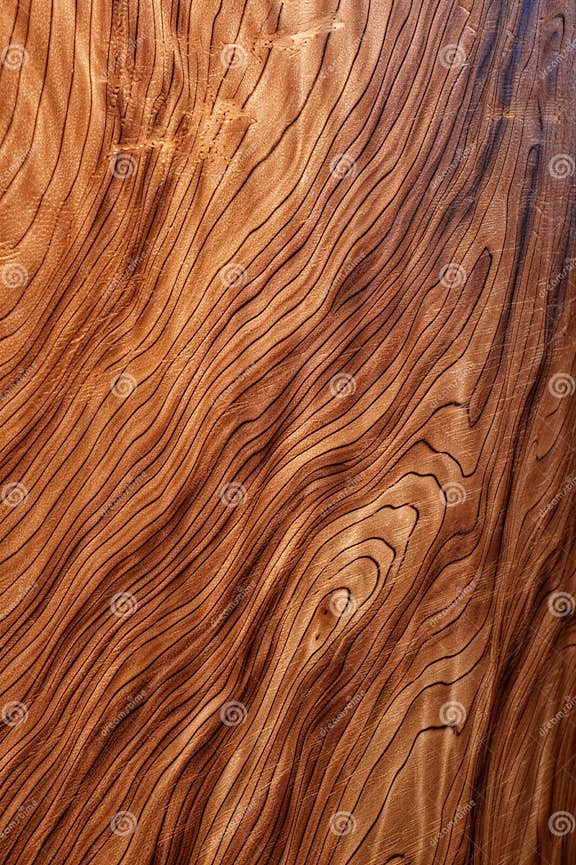 Close-up of Wood Grain Patterns on Oak Stock Image - Image of closeup ...
