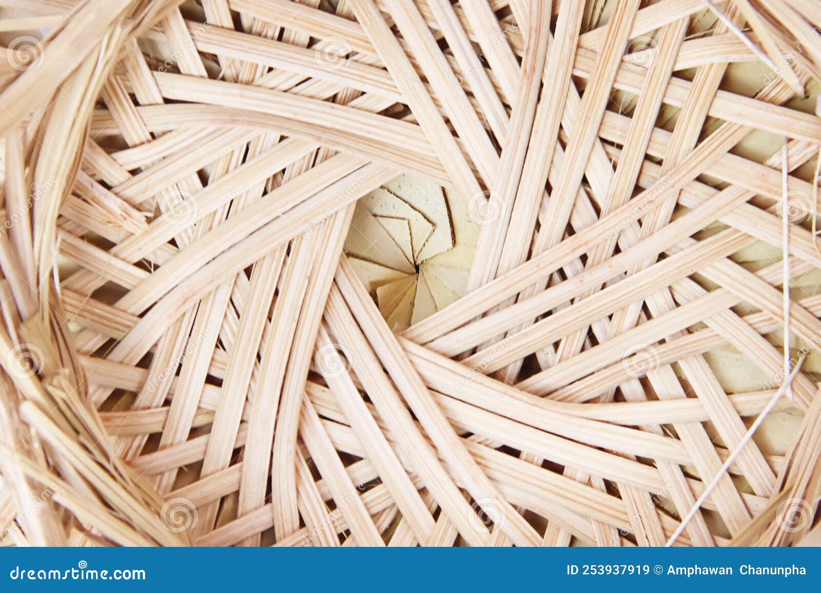 Wood Weaving Hat Texture Handmade Background Stock Image - Image of ...