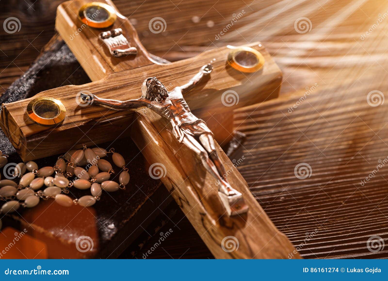 Close-up of Wooden Christian Cross. Stock Photo - Image of necklace ... Close-up of Wooden Christian Cross. Stock Photo - Image of necklace ...