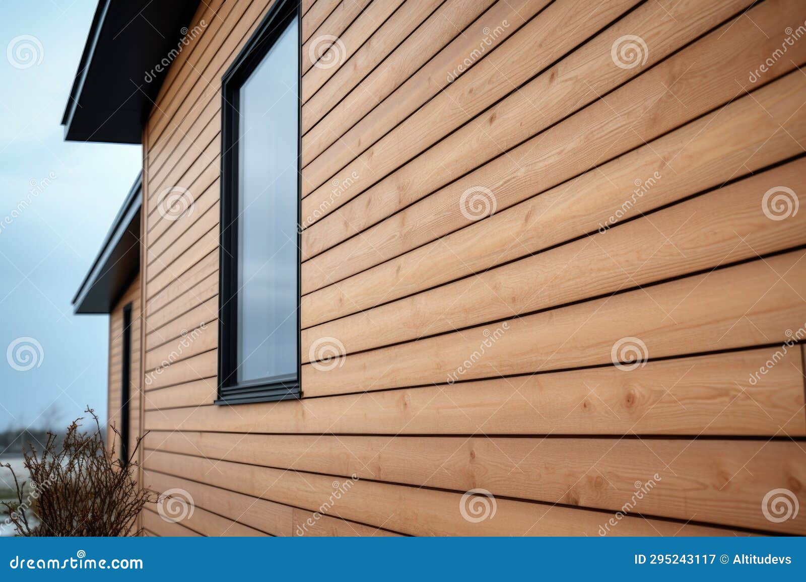 Close-up of Wooden Cladding Details on Saltbox Stock Image - Image of ...