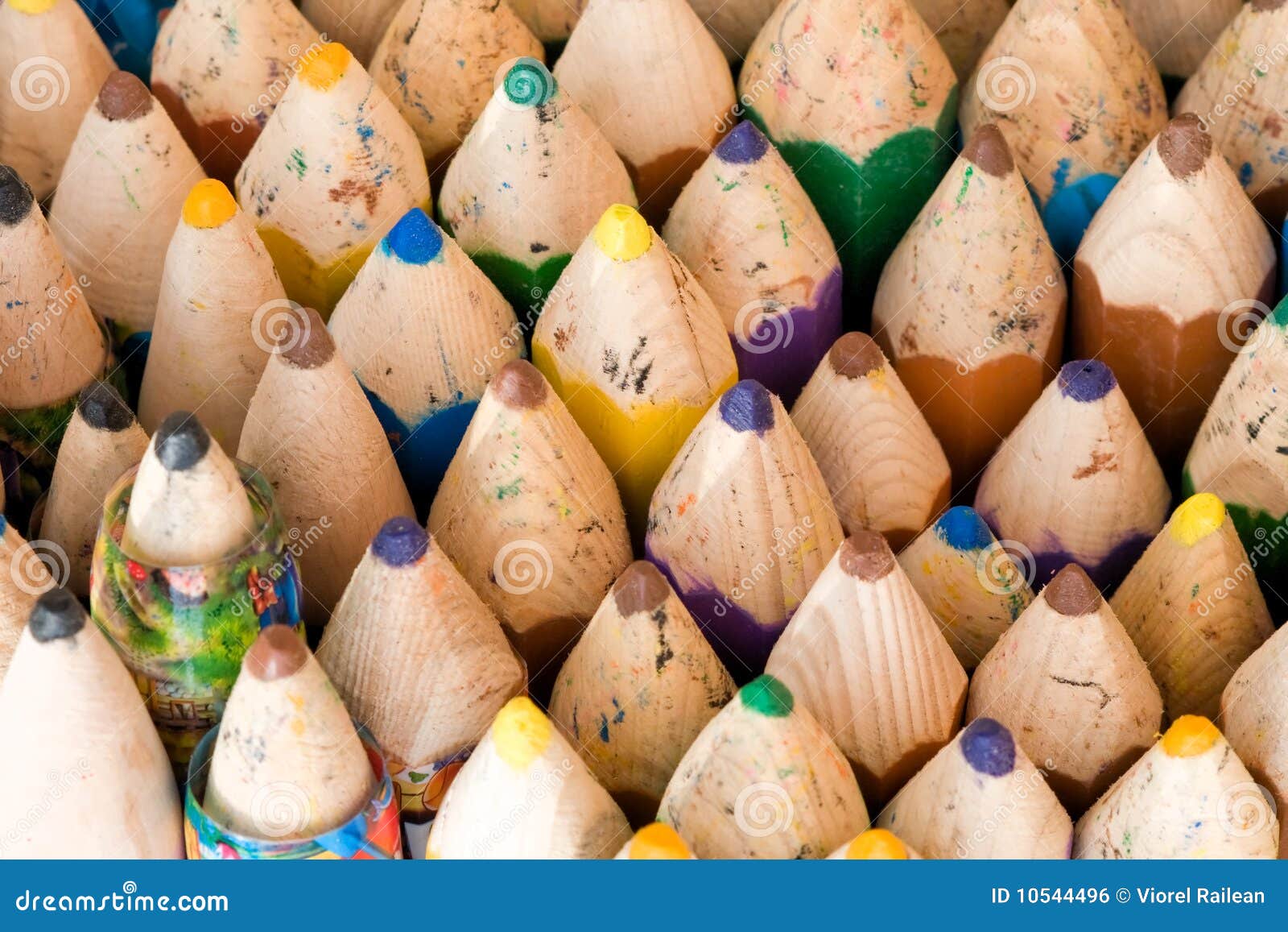 Close Up of Wooden Handmade Crayons Stock Photo - Image of crayon ...
