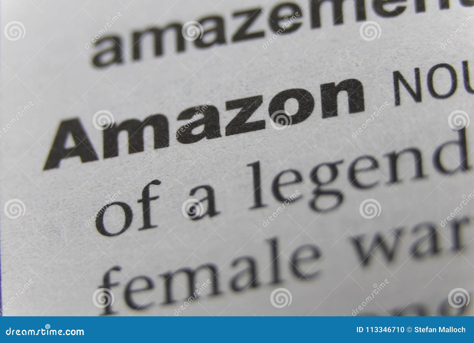 Close Up of the Word Amazon Editorial Image - Image of paper, success ...