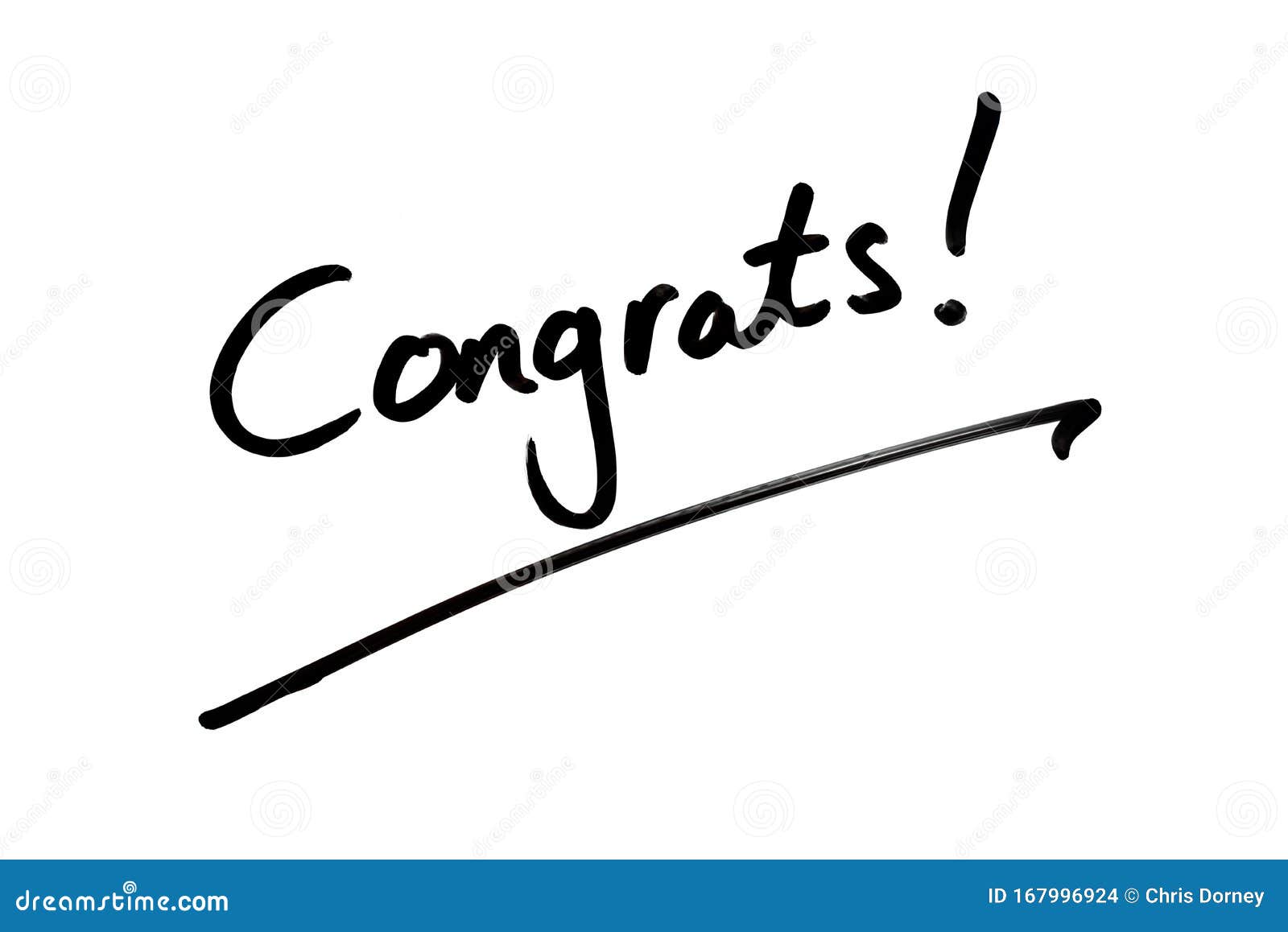 Congrats stock illustration. Illustration of accomplished - 167996924