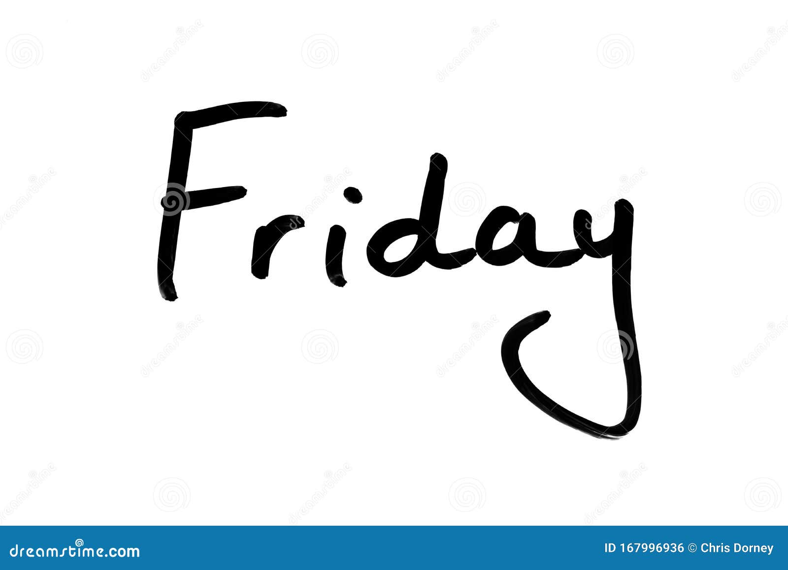 Friday stock illustration. Illustration of doodle, background - 167996936