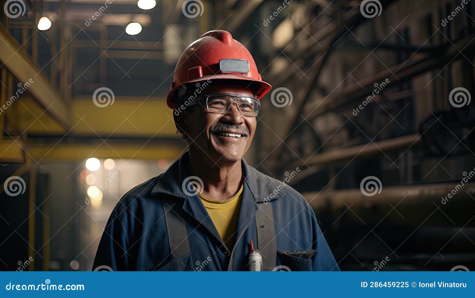 Close-up with Workers from Different Industries in the Real World of ...