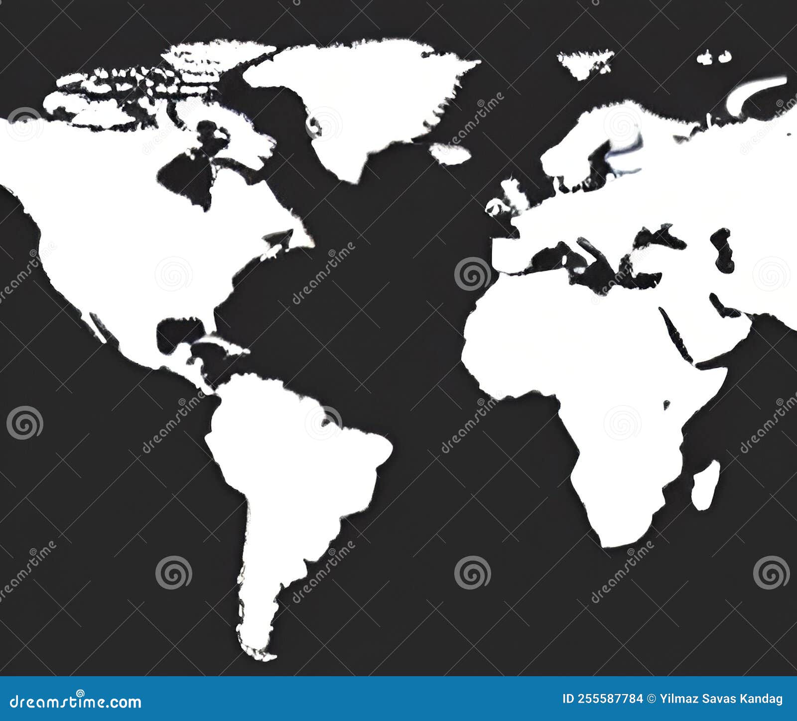 World map with background stock vector. Illustration of global - 255587784