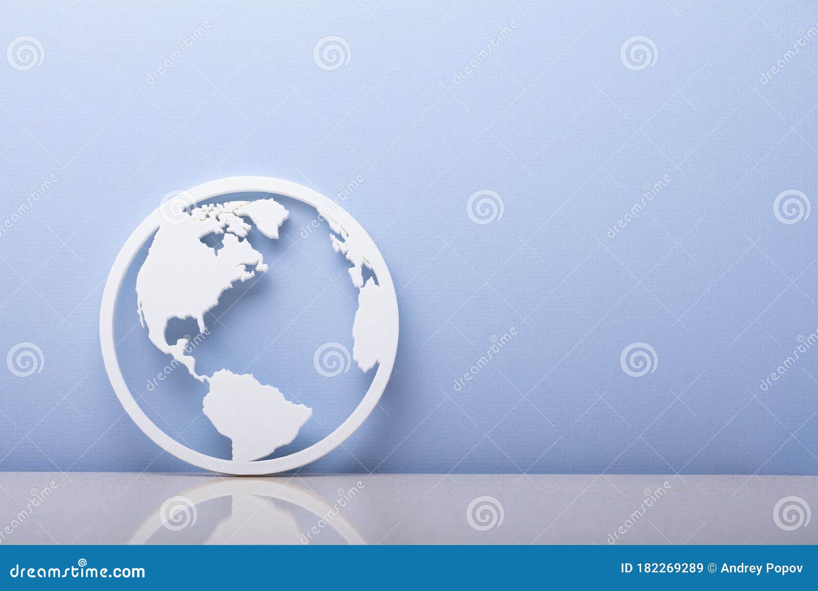 Close-up of a World Symbol stock image. Image of background - 182269289