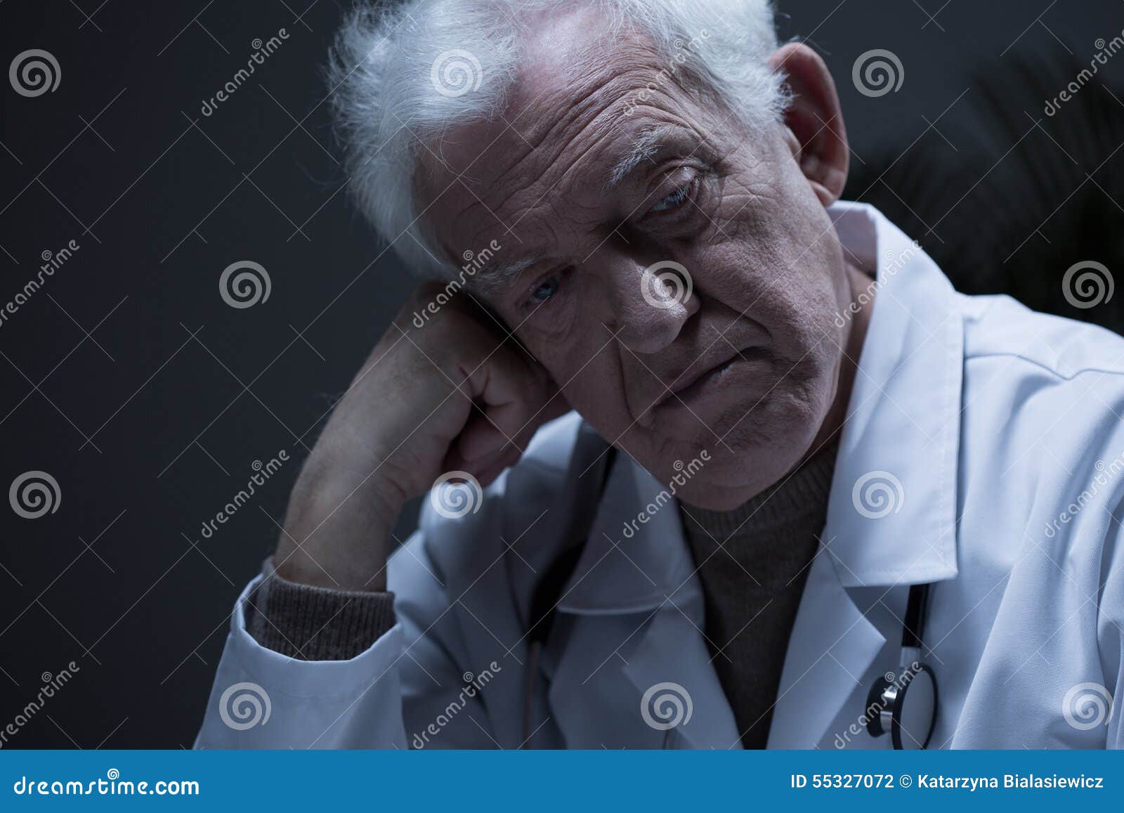 Close-up of worried man stock photo. Image of disease - 55327072