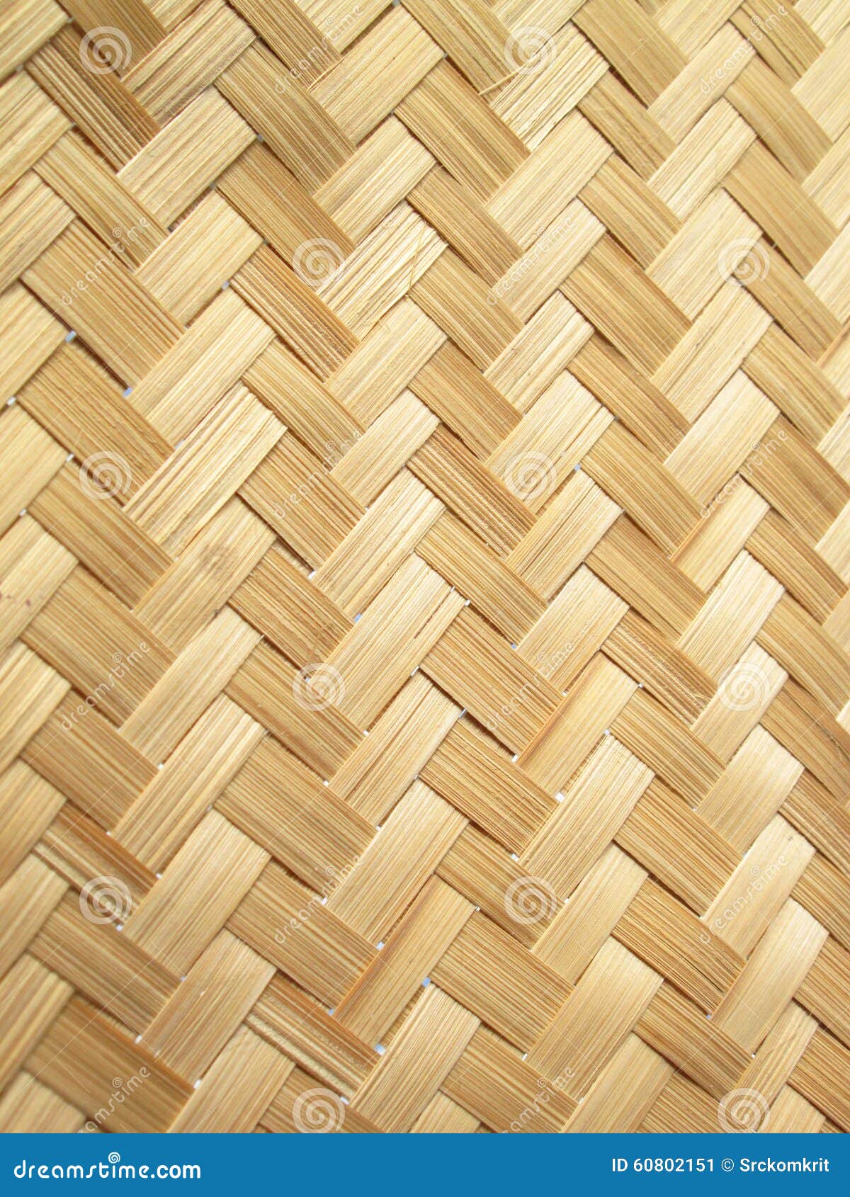 Close Up Woven Bamboo Pattern Stock Image - Image of basketry, natural ...