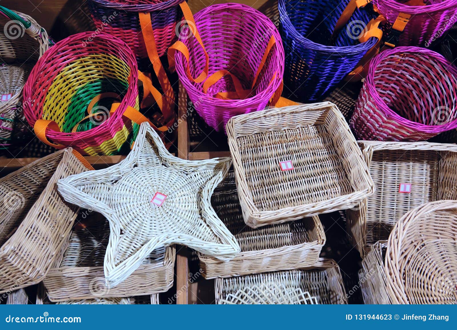 Woven baskets stock image. Image of handcraft, intertexture - 131944623