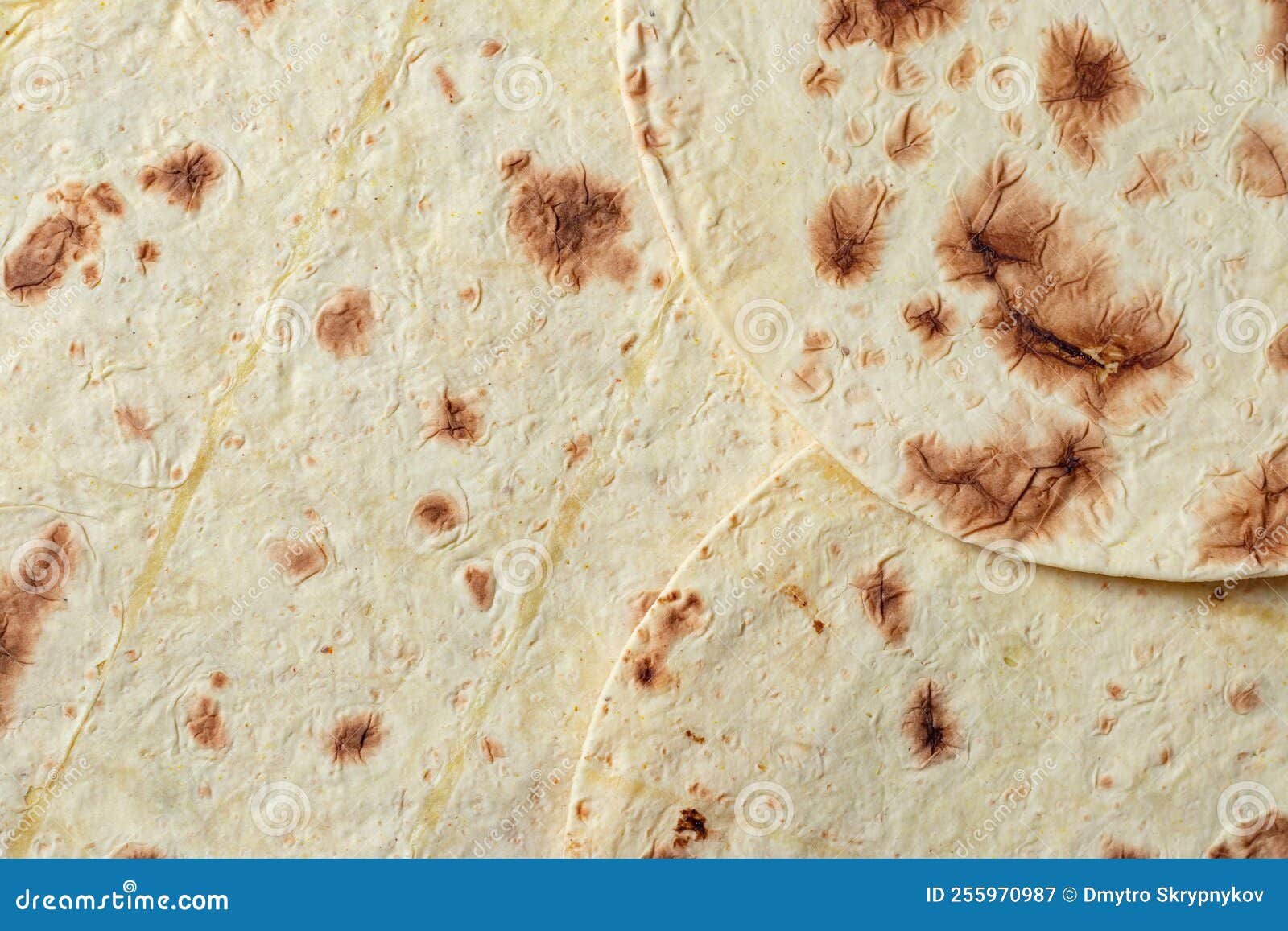 Close Up of Yellow Corn Taco Shell. Texture Stock Image - Image of hard ...