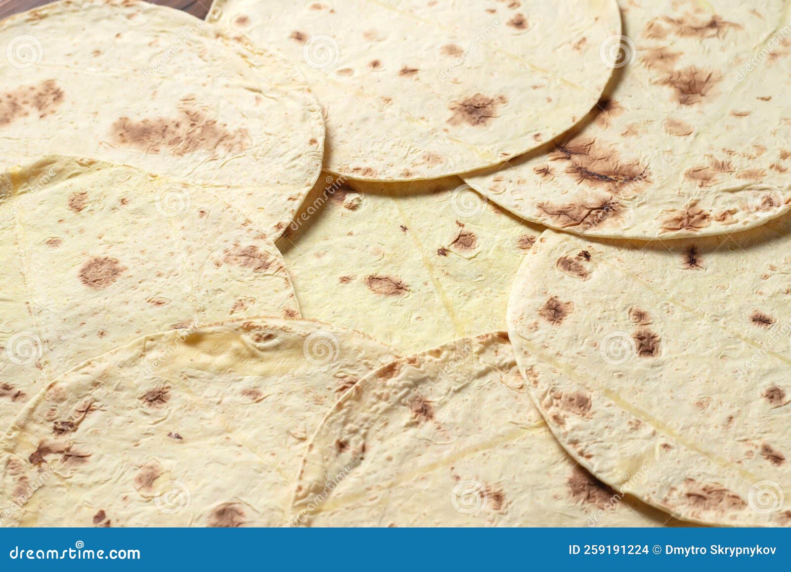 Close Up of Yellow Corn Taco Shell. Texture Stock Photo - Image of ...