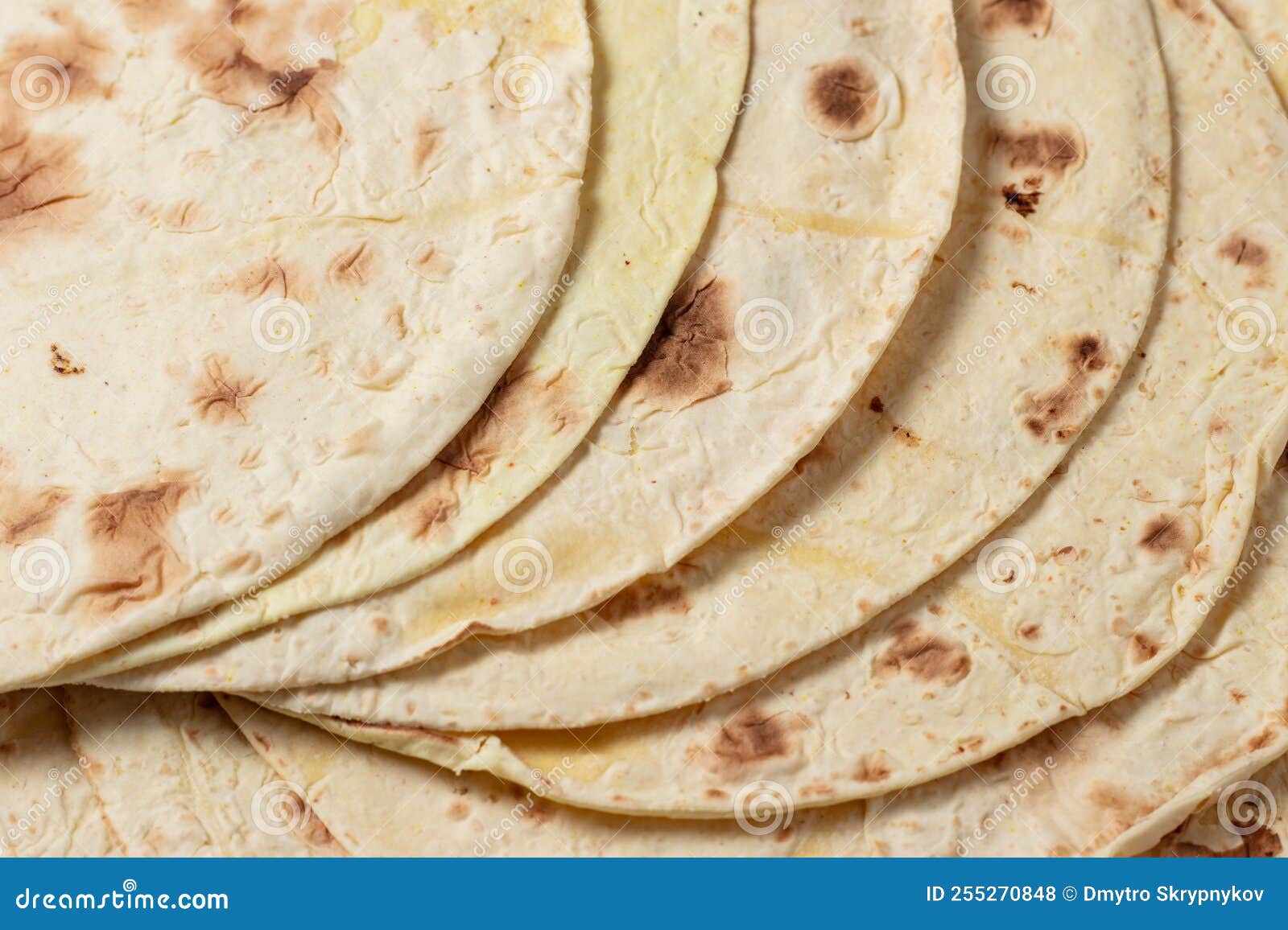 Close Up of Yellow Corn Taco Shell. Texture Stock Photo - Image of ...