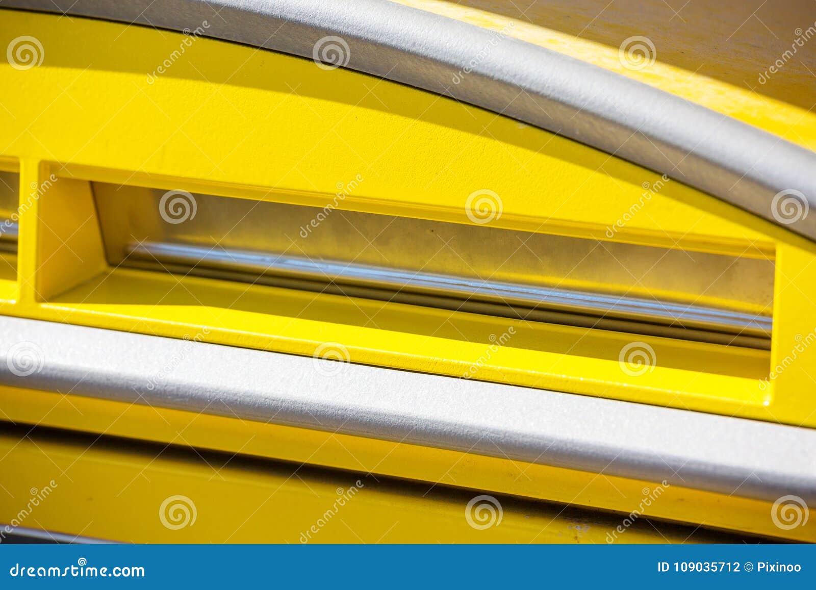 Close-up of a Yellow Post Office Stock Photo - Image of mail, industry ...