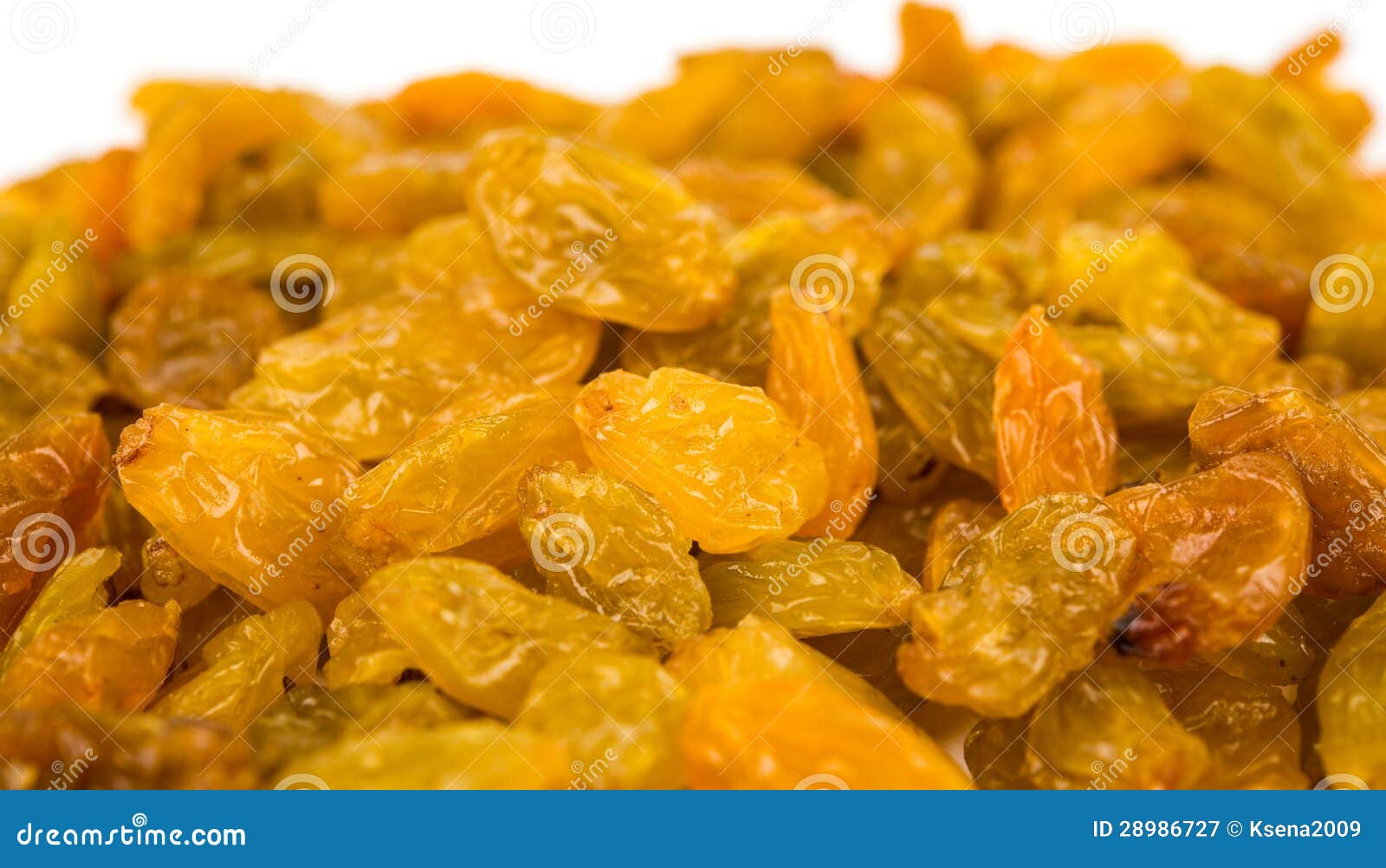 Close-up of yellow raisins stock image. Image of dried - 28986727