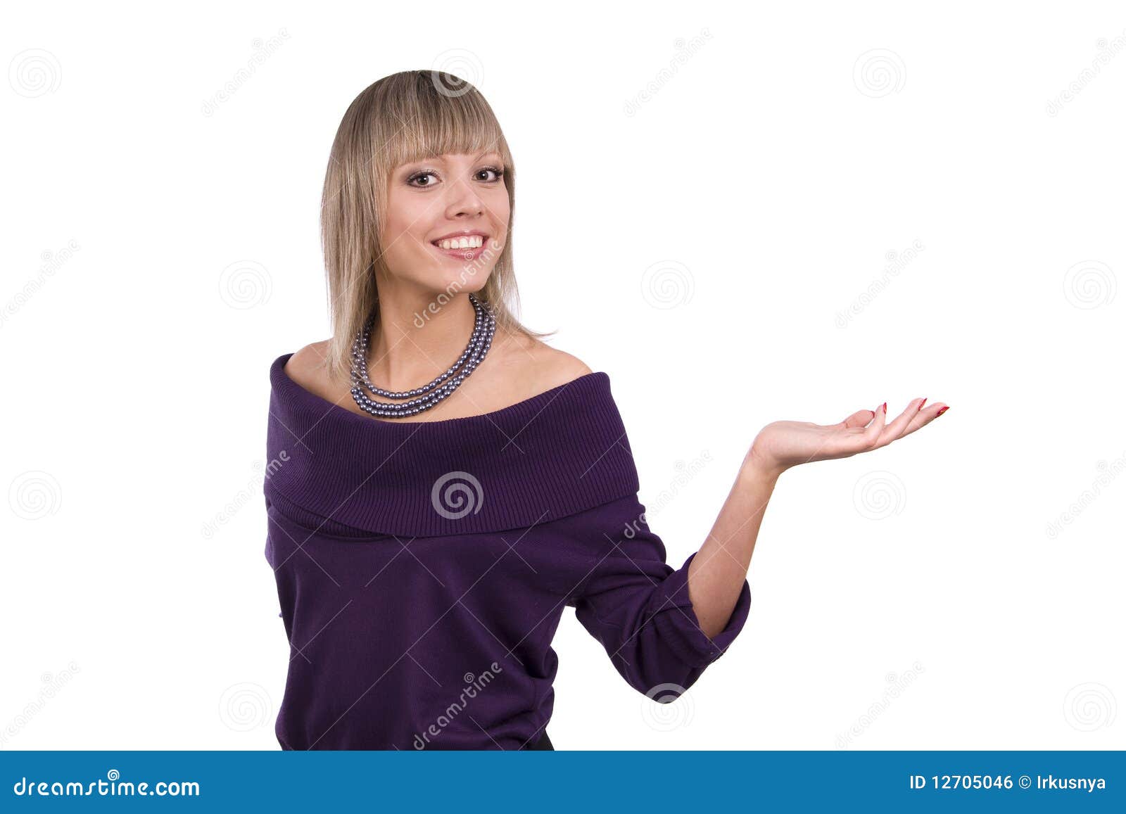 Close-up of a Young Woman Gesturing Stock Photo - Image of female ...