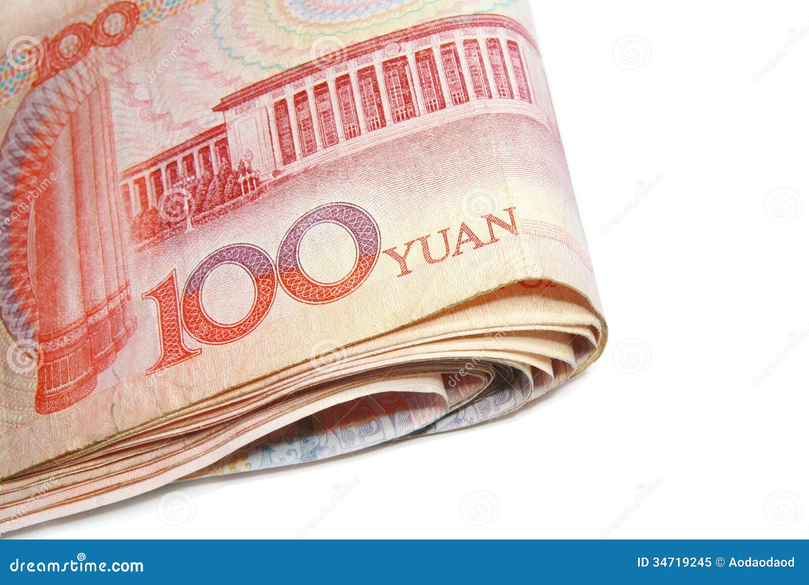 Close up 100 Yuan bill stock image. Image of asian, bill - 34719245