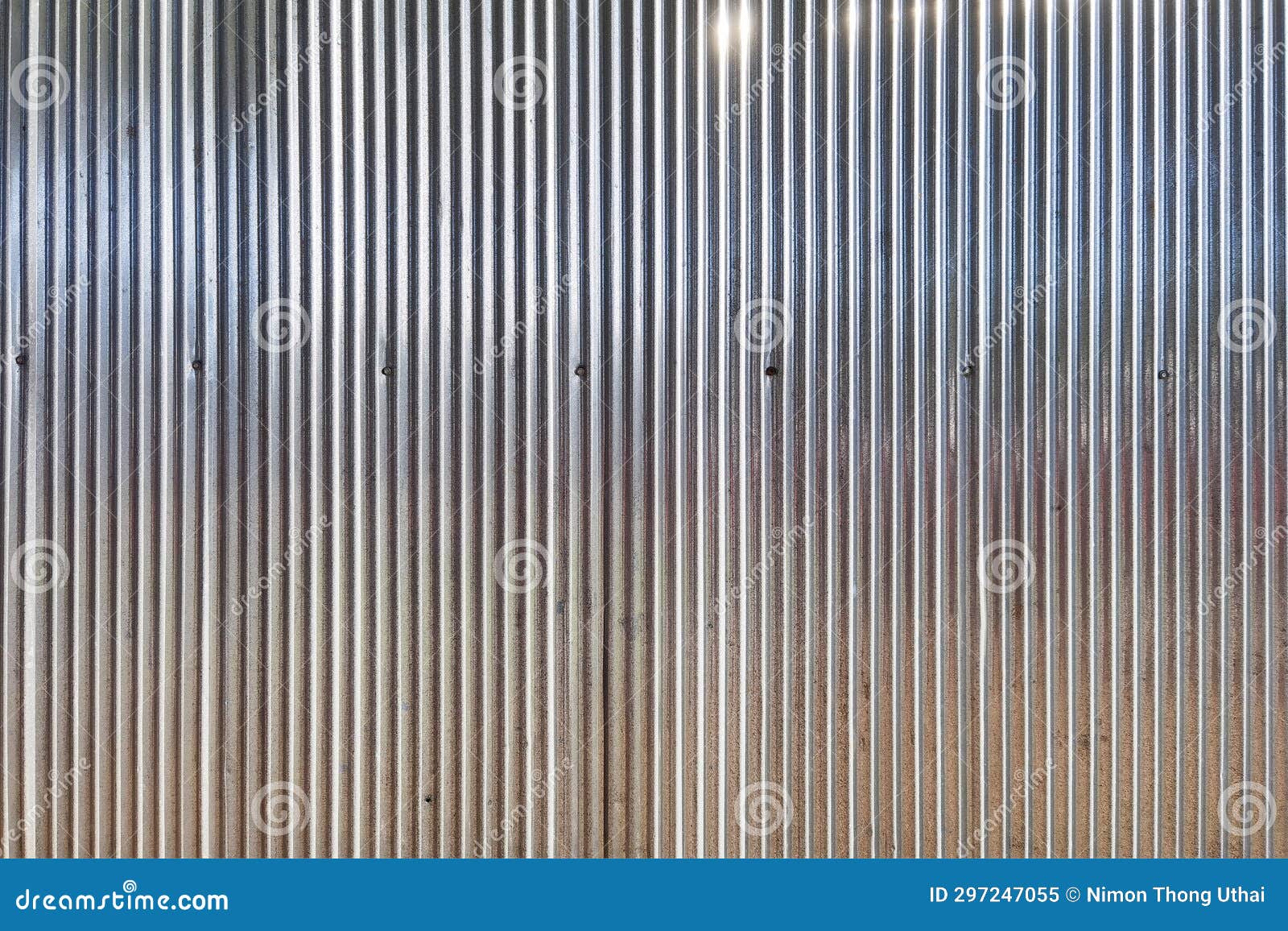Close Up of Zinc Sheet Texture Stock Image - Image of zinc, rough ...