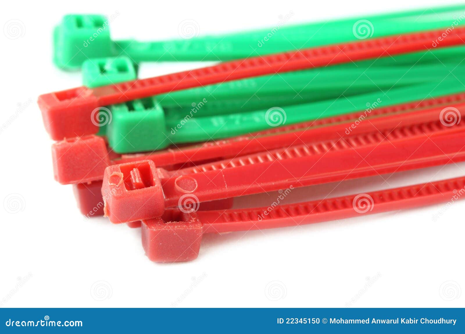 Close up of zip tie stock photo. Image of bundle, bunch - 22345150
