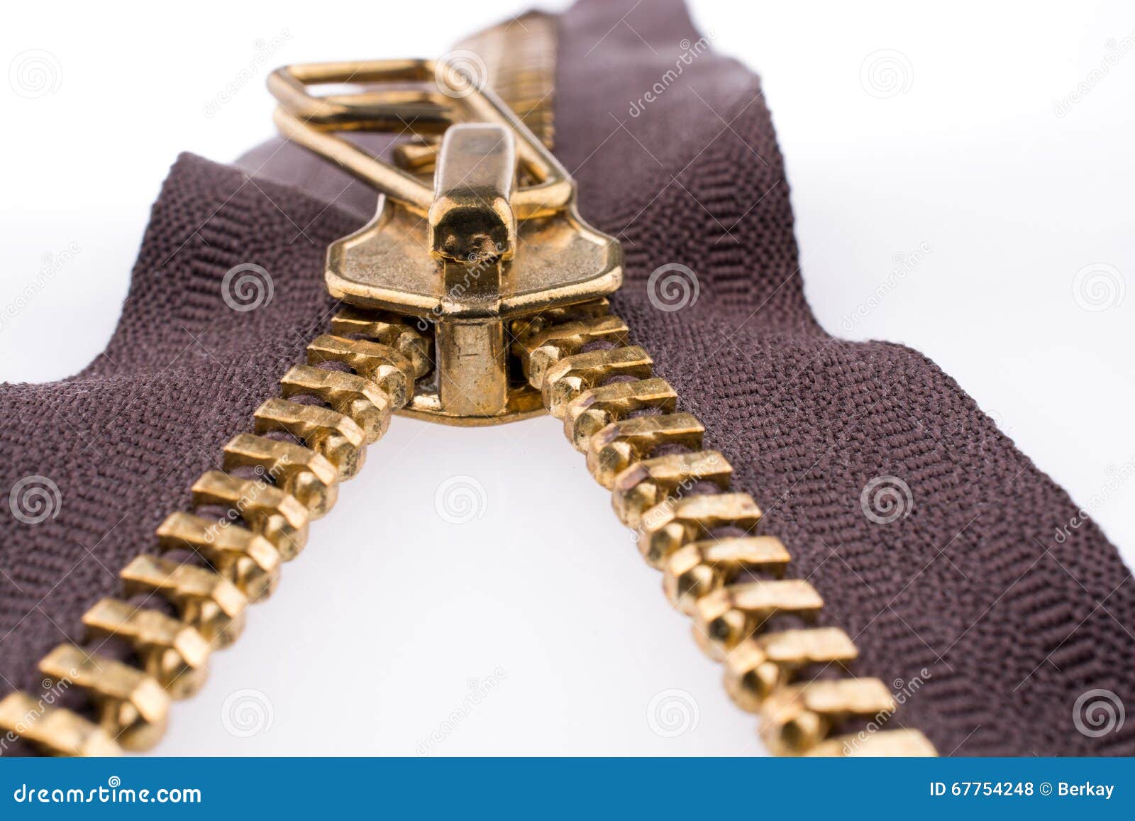 Close up zipper stock photo. Image of metal, pull, teeth - 67754248
