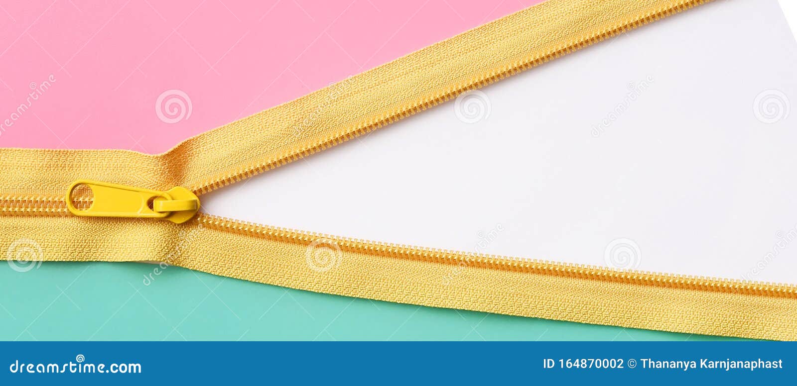 Close Up of Zipper for Material Design Stock Photo - Image of object ...
